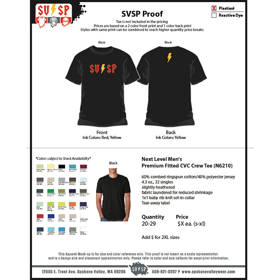 Homepage - Spokane Valley Screen Printing